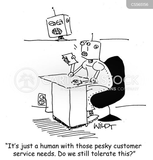 Customer Service Cartoons and Comics - funny pictures from CartoonStock
