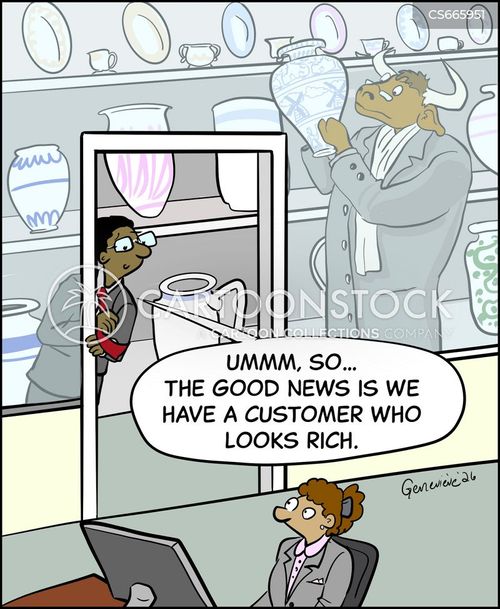Looks Rich Cartoons and Comics - funny pictures from CartoonStock