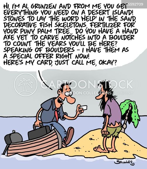 Island For Sale Cartoons and Comics - funny pictures from CartoonStock
