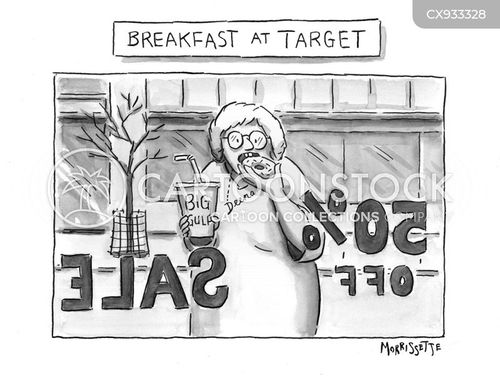 Morning Shopping Cartoons and Comics - funny pictures from CartoonStock
