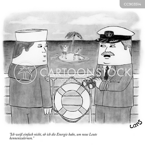 Cartoons und Karikaturen mit Fernleben