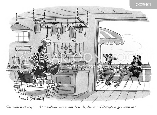 Cartoons und Karikaturen mit Verstecktes Kompliment