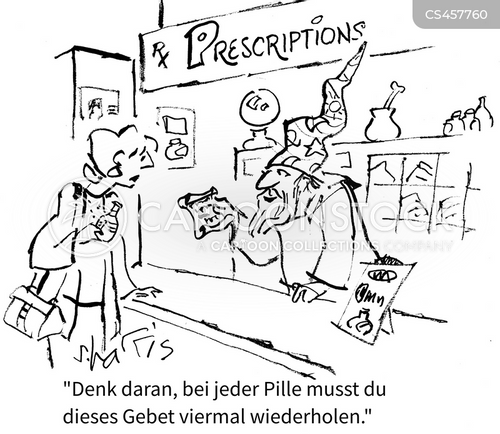 Cartoons und Karikaturen mit Pseudowissenschaftler