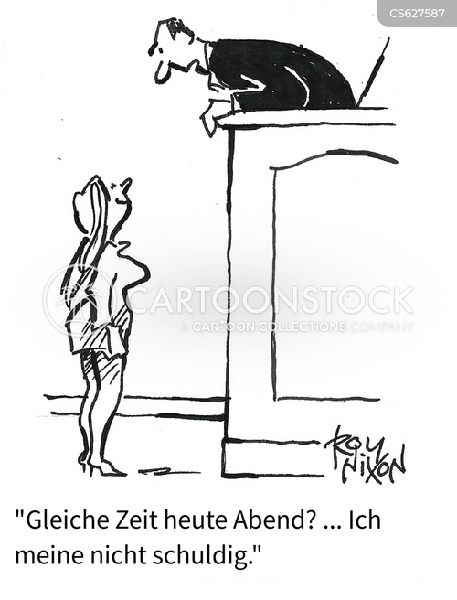Cartoons und Karikaturen mit Justizielle Verfehlung