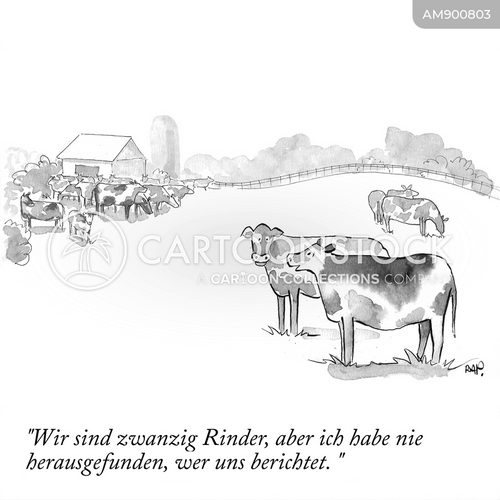 Cartoons und Karikaturen mit Cattle Rustlers