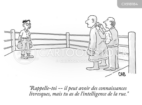 Dessins humoristique et caricaturés avec Combats De Boxe