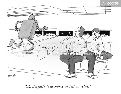 Dessins humoristique et caricaturés avec Chance Artificielle