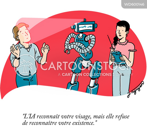 Dessins humoristique et caricaturés avec Technologies De Reconnaissance ...
