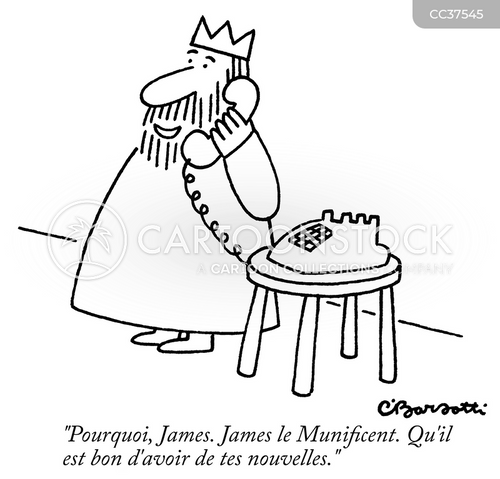 Dessins humoristique et caricaturés avec Familles Royales