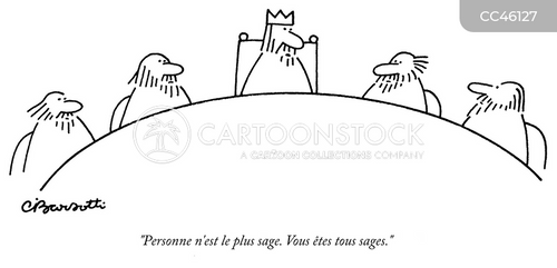 Dessins humoristique et caricaturés avec Tables Rondes