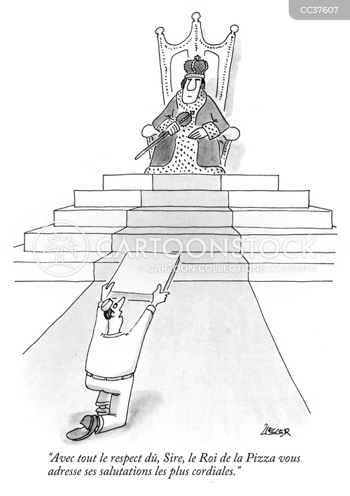 Dessins humoristique et caricaturés avec Pizza À L'ananas