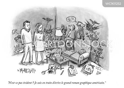 Dessins humoristique et caricaturés avec Roman Graphique