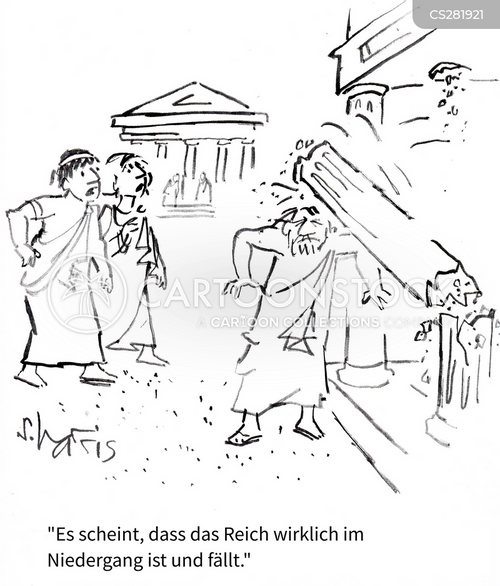 Cartoons und Karikaturen mit Das Reich