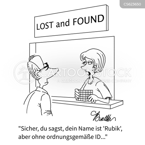 Cartoons und Karikaturen mit Erno Rubik