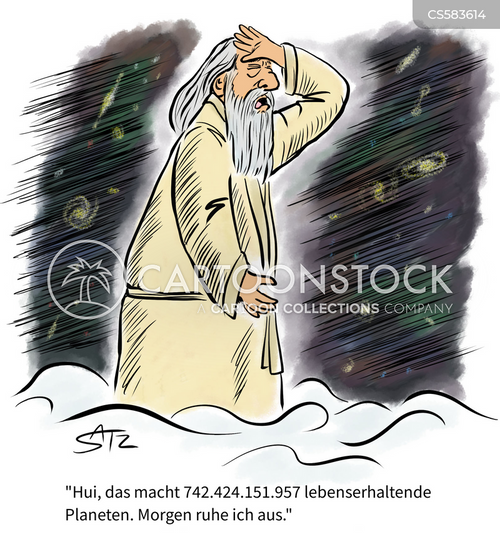 Cartoons und Karikaturen mit Planetarischer Reset