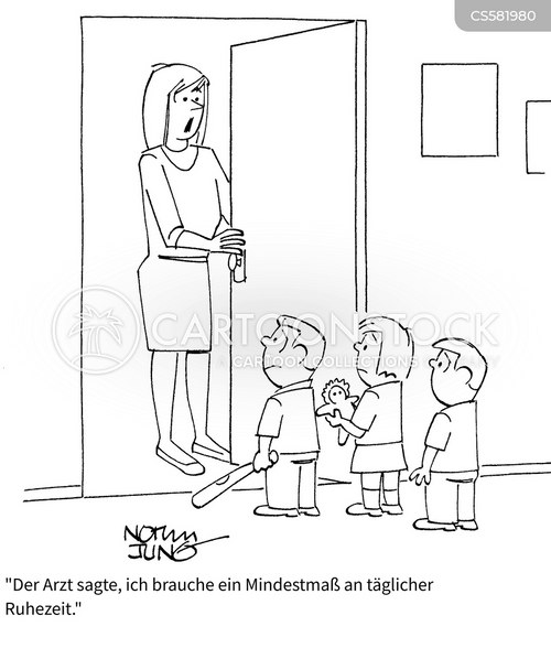 Cartoons und Karikaturen mit Anforderung