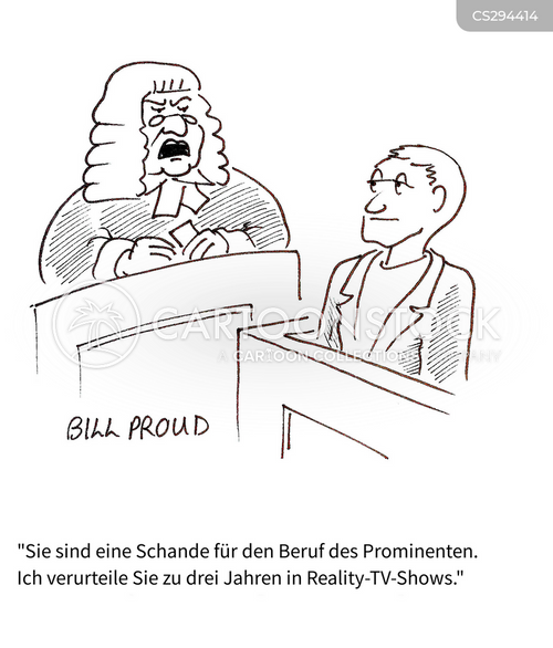 Cartoons und Karikaturen mit Tv Shows