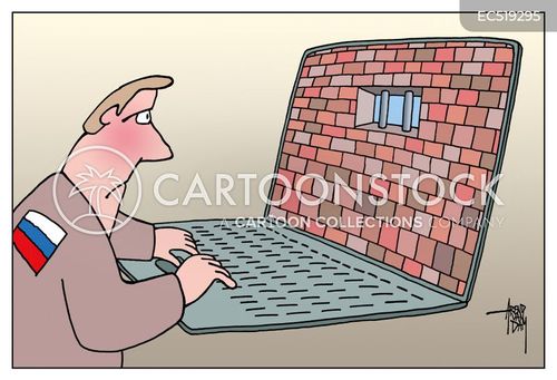 Online Freedom Cartoons and Comics - funny pictures from CartoonStock