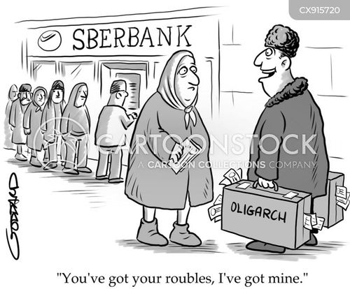 Russian Oligarchs Cartoons and Comics - funny pictures from CartoonStock