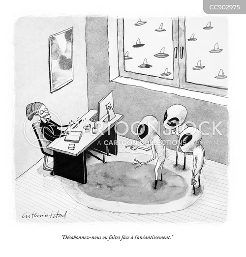 Dessins humoristique et caricaturés avec Liste De Diffusion