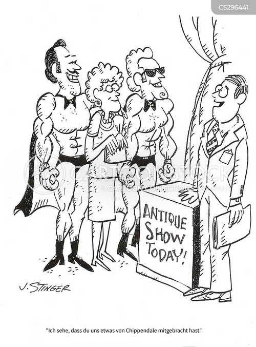 Cartoons und Karikaturen mit Chippendale's