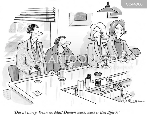 Cartoons und Karikaturen mit Promi-imitation