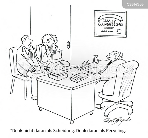 Cartoons und Karikaturen mit Positive Scheidung