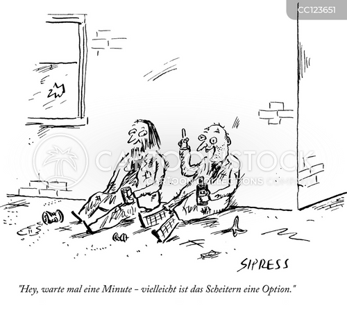 Cartoons und Karikaturen mit Unkonventioneller Erfolg