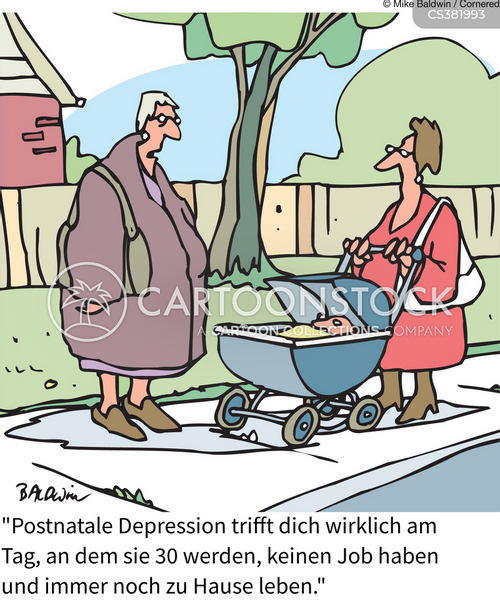 Cartoons und Karikaturen mit Klinische Depression