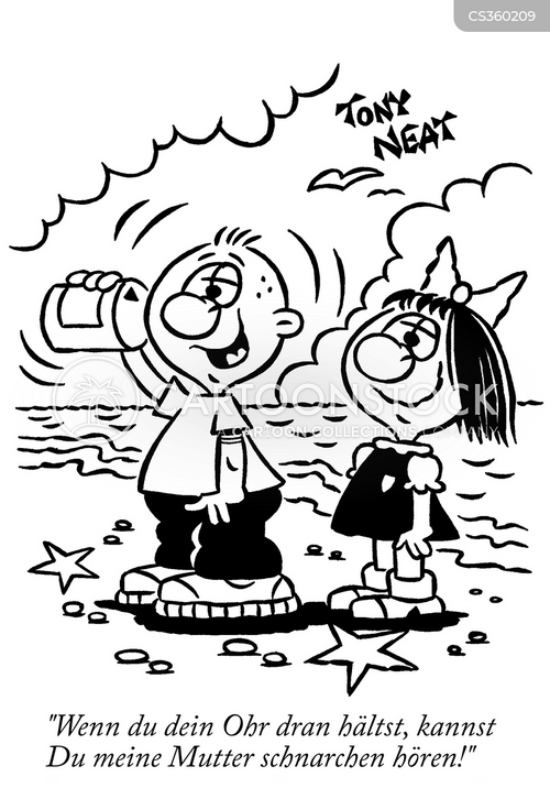 Cartoons und Karikaturen mit Sprechstundenhilfe