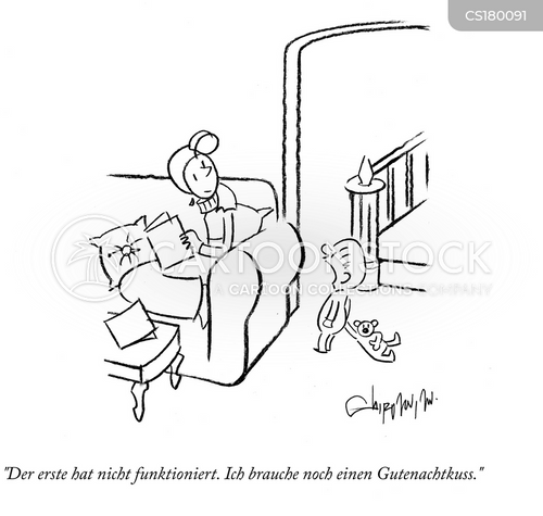 Cartoons und Karikaturen mit Feierabend