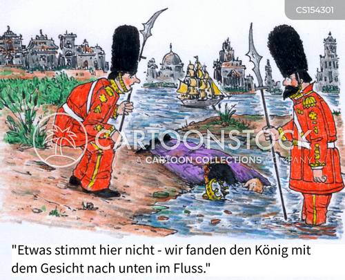 Cartoons und Karikaturen mit Grenadier Guard