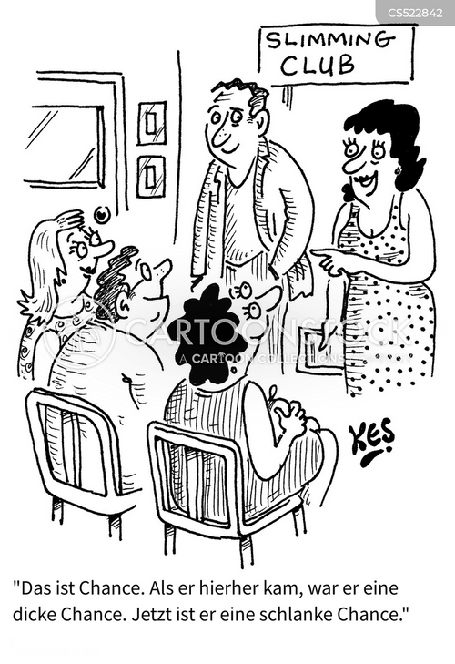 Cartoons und Karikaturen mit Chance