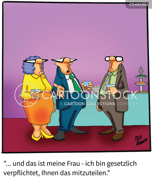 Cartoons und Karikaturen mit Gesetzliche Anforderung