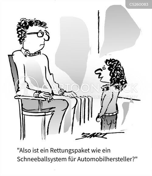 Cartoons und Karikaturen mit Neugier Eines Kindes