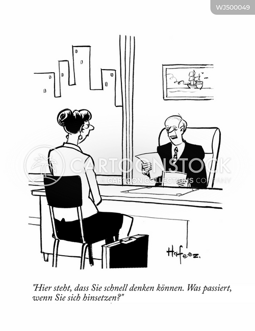 Cartoons und Karikaturen mit Strategisches Denken