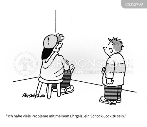 Cartoons und Karikaturen mit Schock-jock