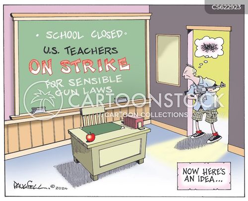 Gun Laws Cartoons and Comics - funny pictures from CartoonStock