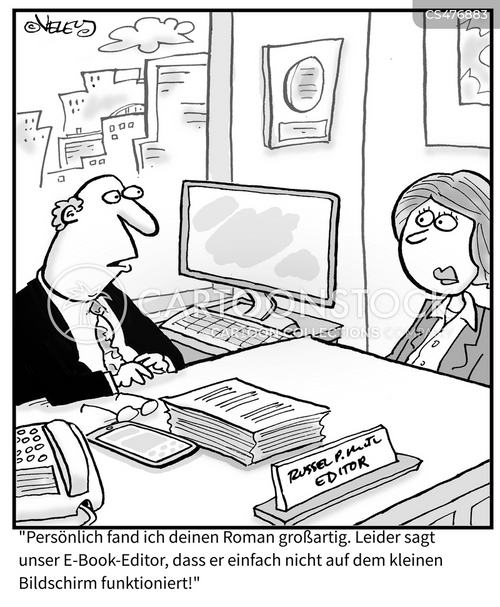 Cartoons und Karikaturen mit Ebook