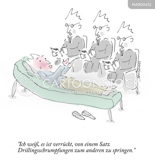 Cartoons und Karikaturen mit Psychiatrischer Zustand