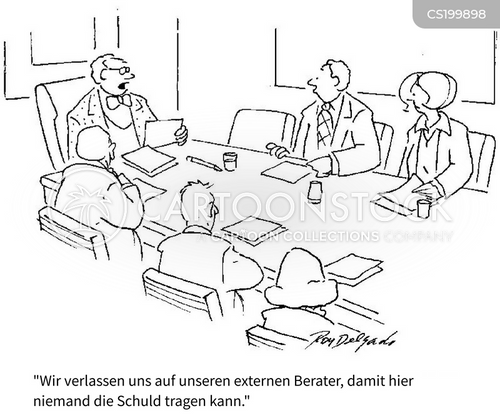 Cartoons und Karikaturen mit Die Schuld Auf Sich Nehmen