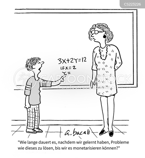 Cartoon Wiskunde Problemen Krankenschwester Doktor Wichtel Clipart,