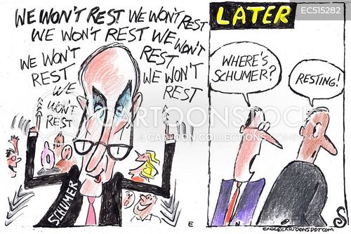 Chuck Schumer Cartoons and Comics - funny pictures from CartoonStock