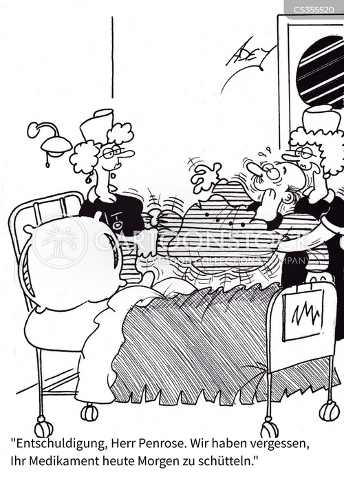 Cartoons und Karikaturen mit Penrose