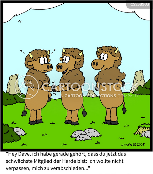 Cartoons und Karikaturen mit Abschied Nehmen