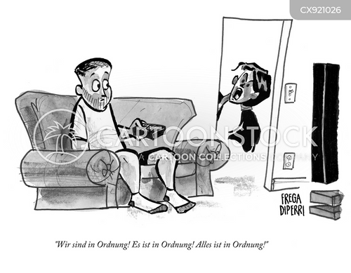 Cartoons und Karikaturen mit Beziehungsstress