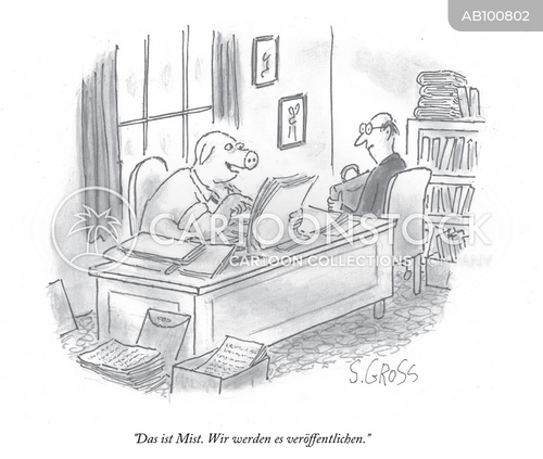 Cartoons und Karikaturen mit Literarische Versammlung