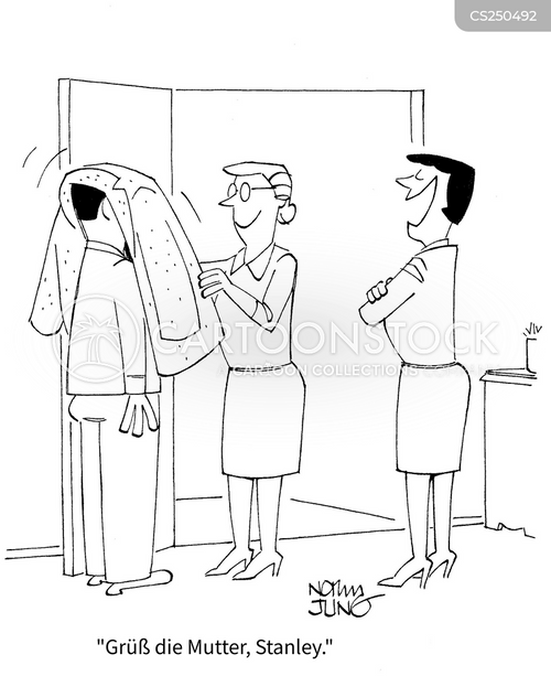 Cartoons und Karikaturen mit Mutter