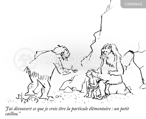 Dessins humoristique et caricaturés avec Particle Physics