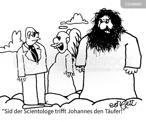 Cartoons und Karikaturen mit Scientology